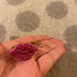Jewelry | Pin Up Style Lips And Lipstick Ring | Poshmark